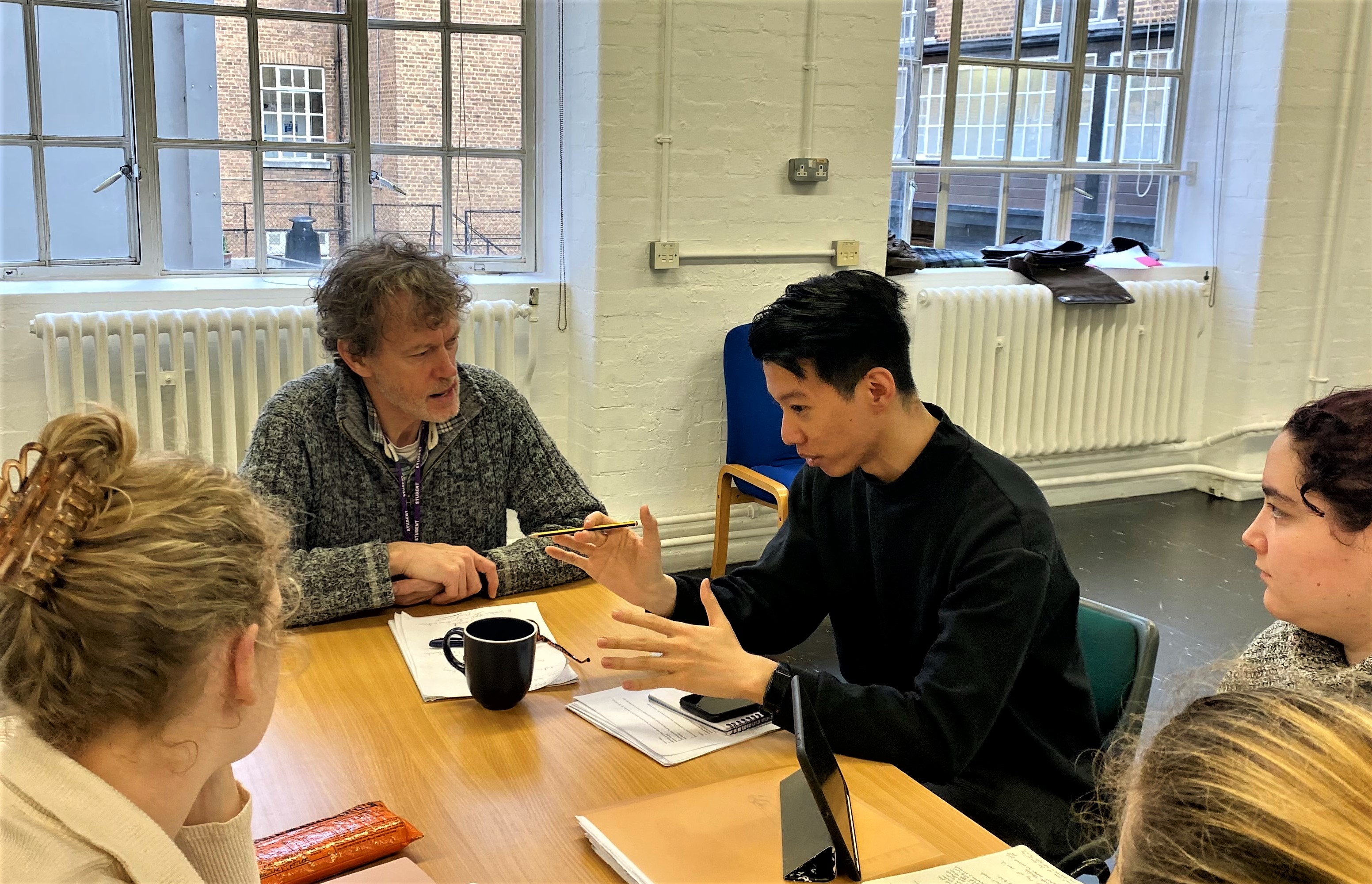 Acting teacher – Andy Hinds